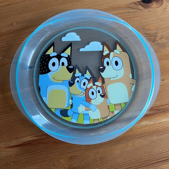 Bluey | Other | Bluey Family Kids Plate | Poshmark